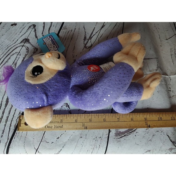 Commonwealth | Toys | Fingerlings Purple Monkey 9 Plush Stuffed Animal ...